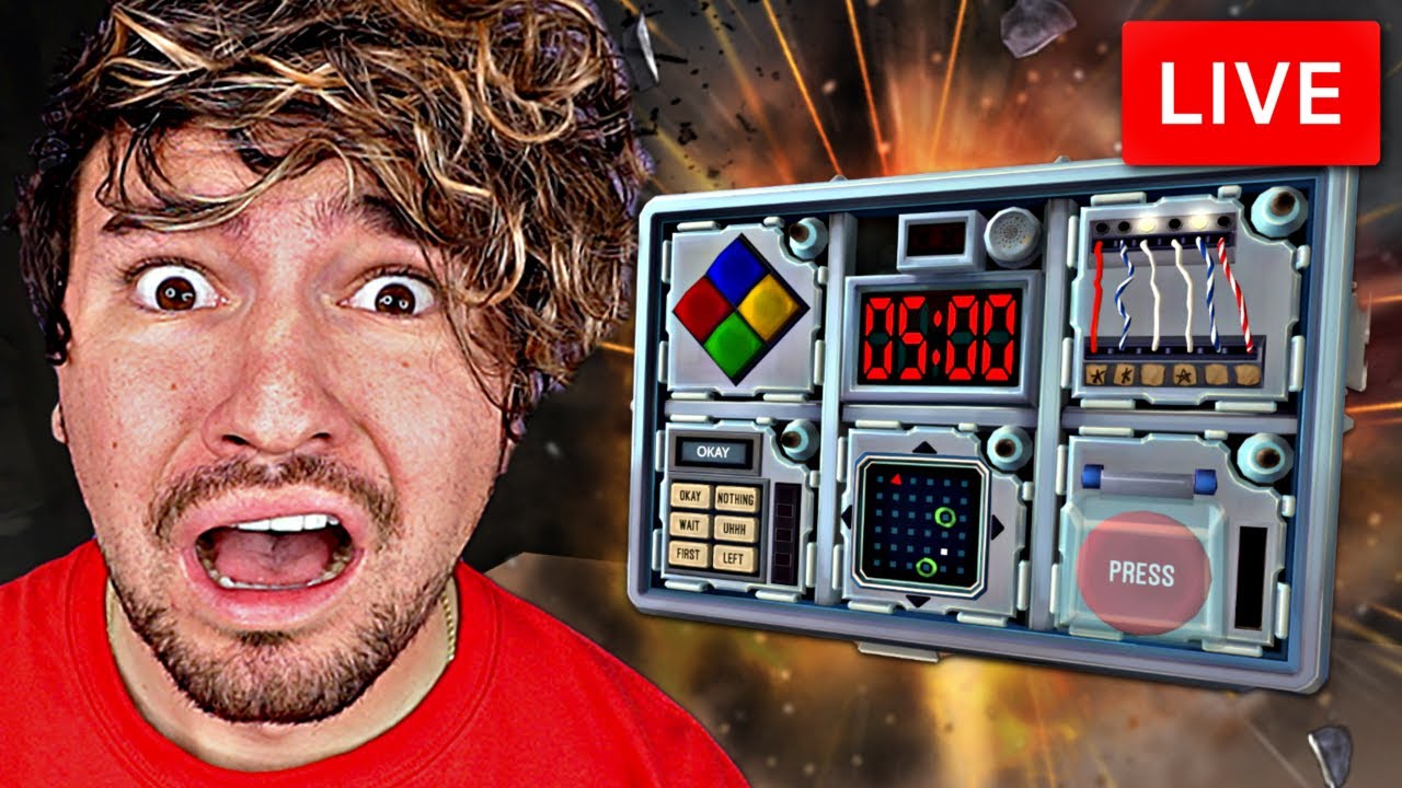Jc Caylen Plays KEEP TALKING AND NOBODY EXPLODES For The First Time ...