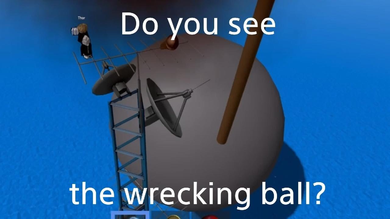 Wrecking ball? - YouTube