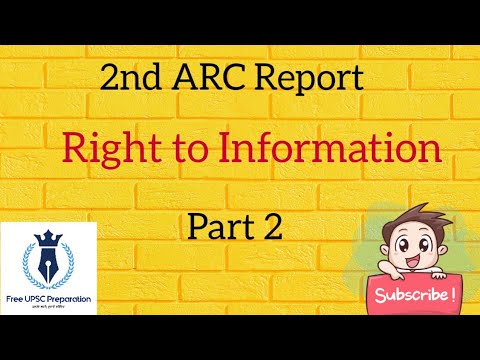 2nd ARC Report || RTI || Chapter 5 - YouTube