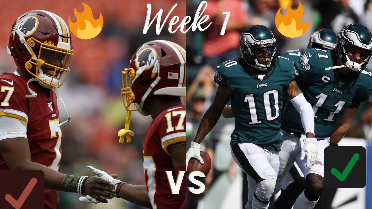 How Washington will beat the Eagles | COMPLETE, *Objective* Week 1 ...
