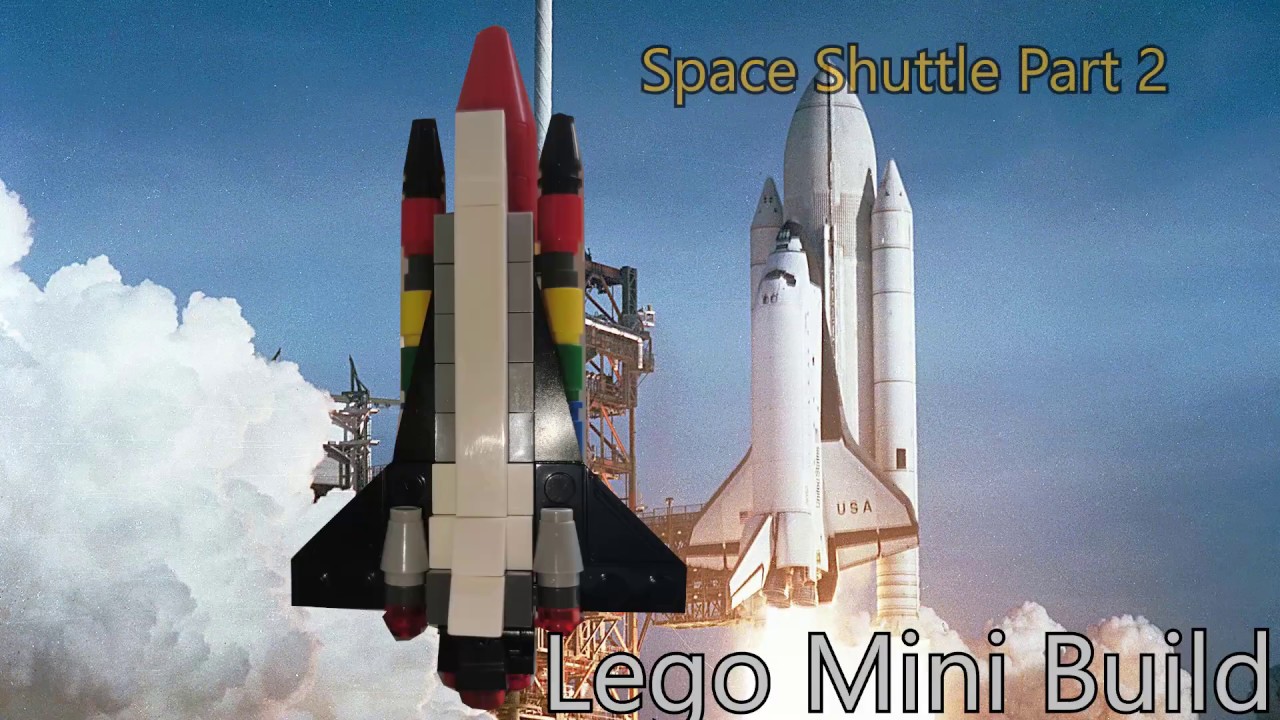 Lego Mini build tutorial: Space Shuttle Part2 - YouTube