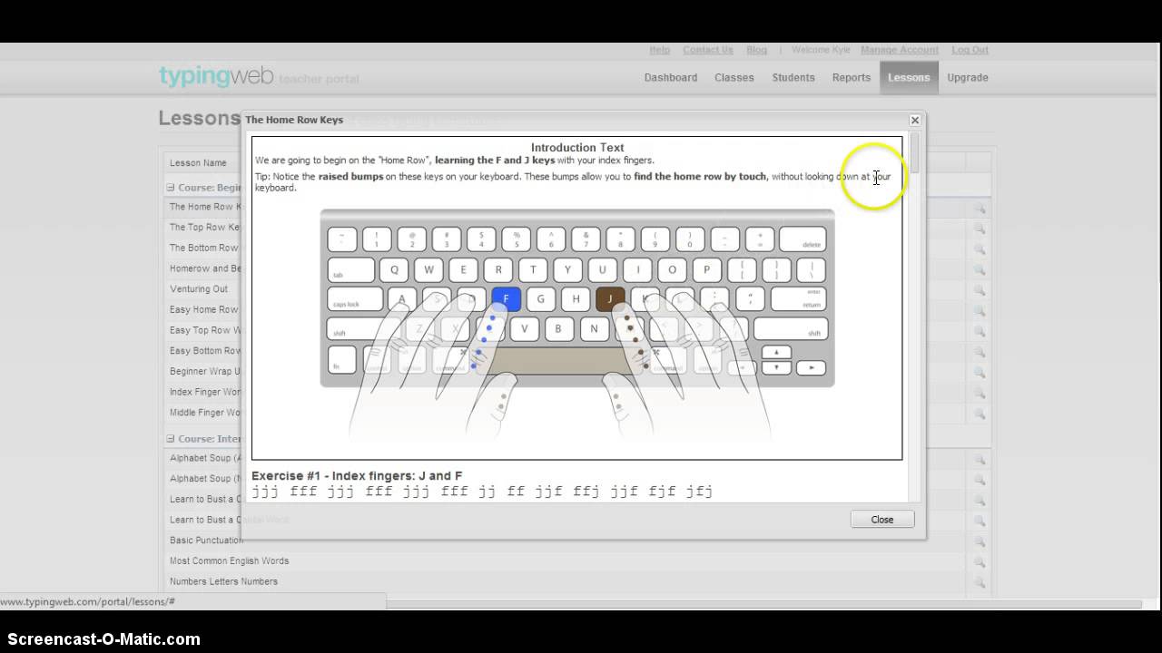 Typing Web - YouTube