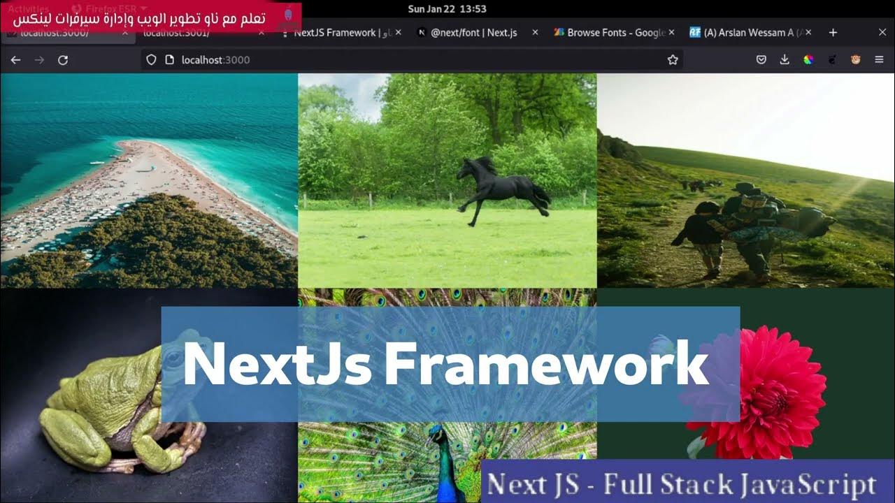 6- NextJs Framework: Next Font - YouTube