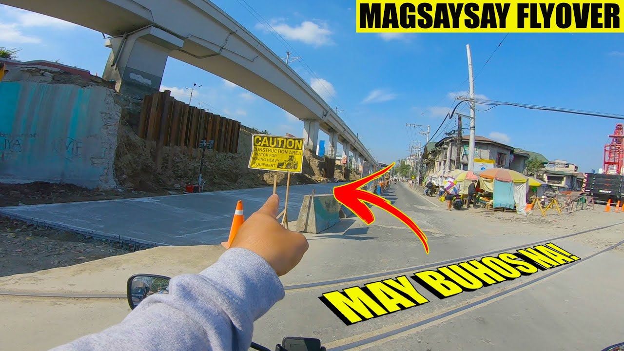 WOW! GRABE, MAY BUHOS NA! | MAGSAYSAY FLYOVER | NLEX-SLEX CONNECTOR ...