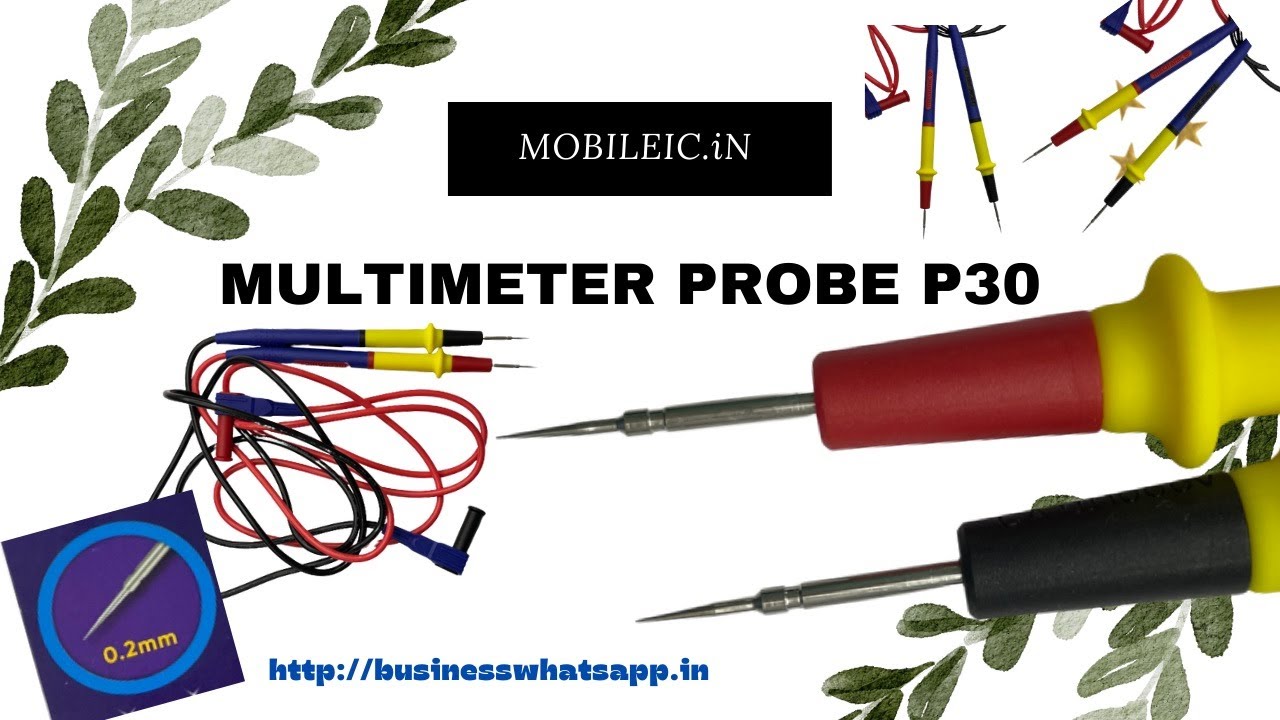 Multimeter Micro Probe p30 mechanic - YouTube