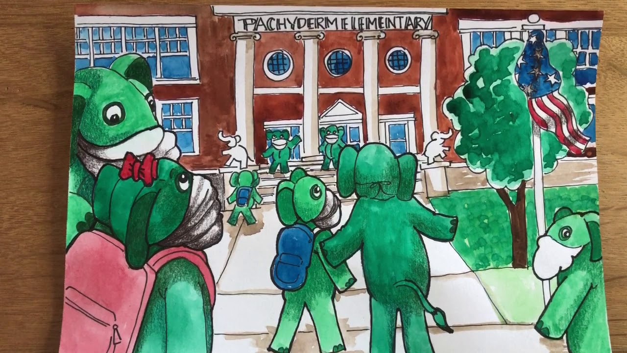 Mr Green Teaches About Back To School - YouTube