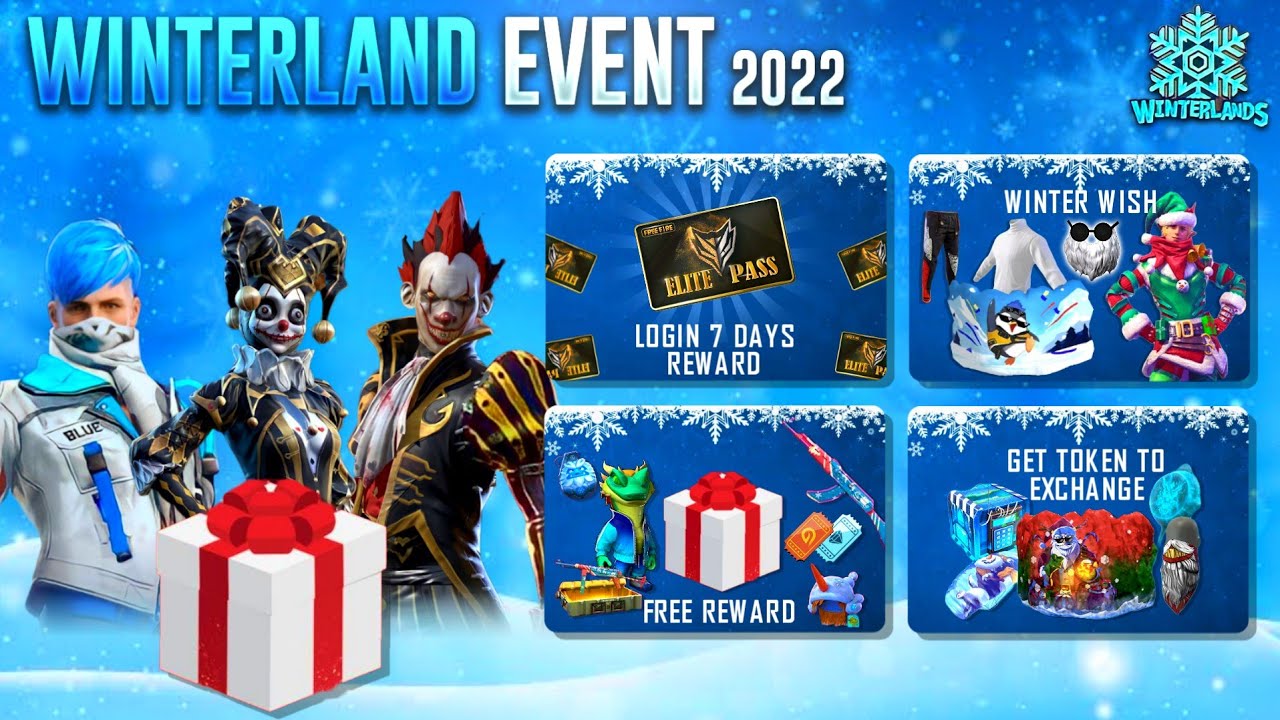 WINTERLAND EVENT 2022 | WINTER WISH EVENT | FREEFIRE NEW EVENT | FF NEW ...