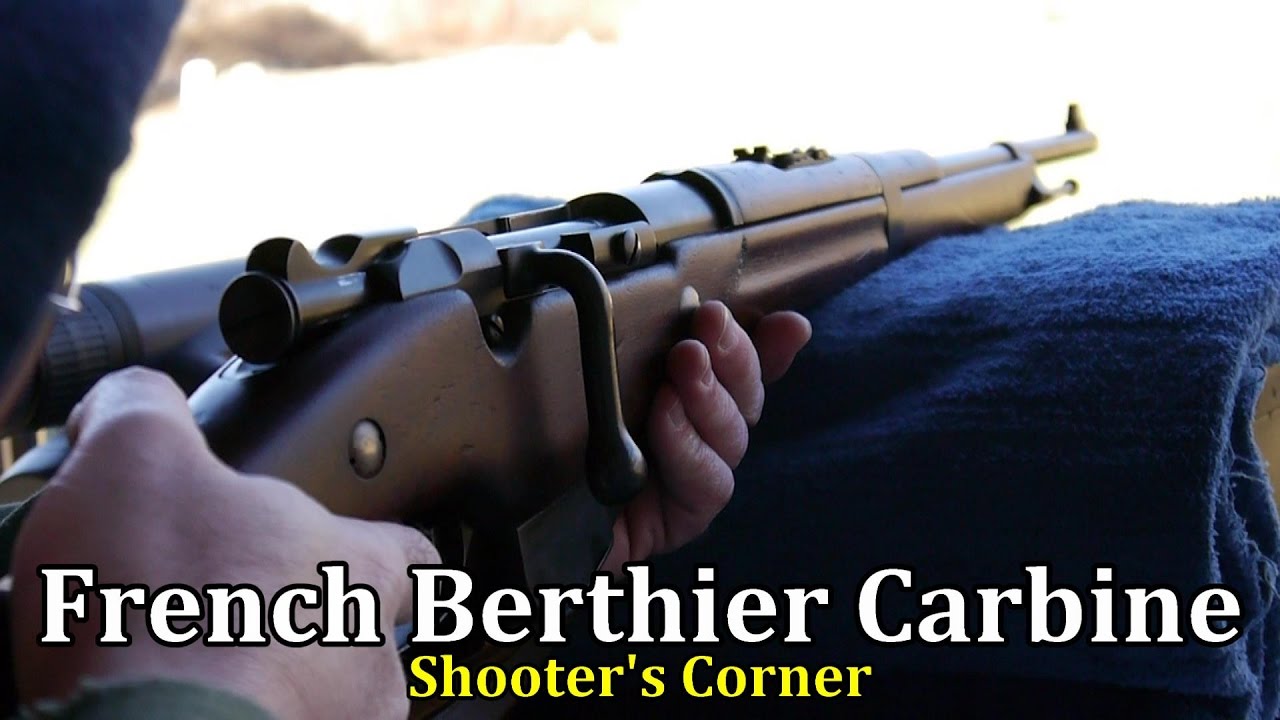French Berthier Carbine on the Firing Line | Shooter's Corner - YouTube