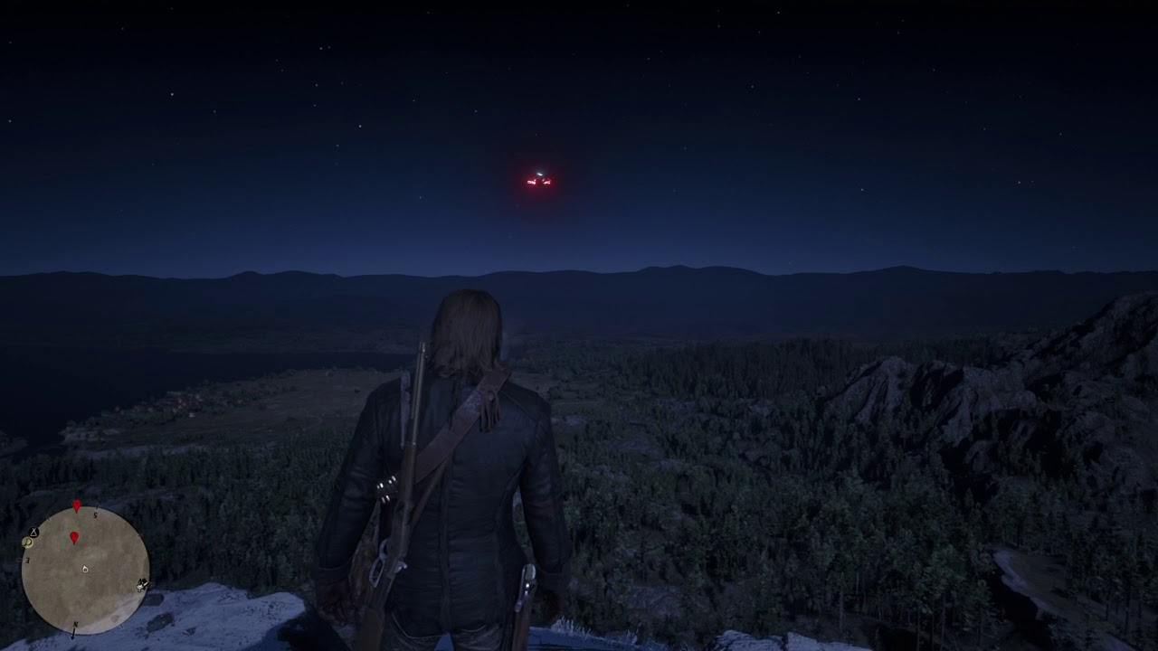 Red Dead Redemption 2 UFO Sighting - YouTube