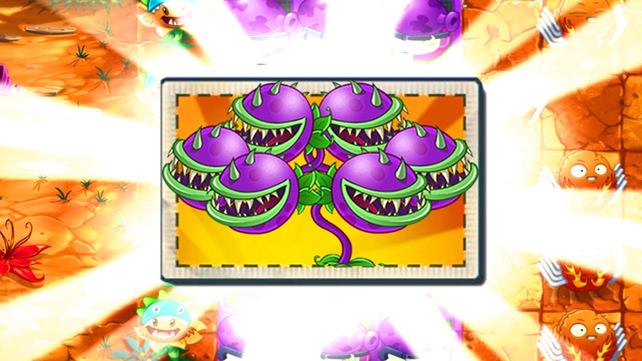 Plants vs Zombies 2 CHOMPER MAX LEVEL POWER-UP! vs GARGANTUAR - YouTube