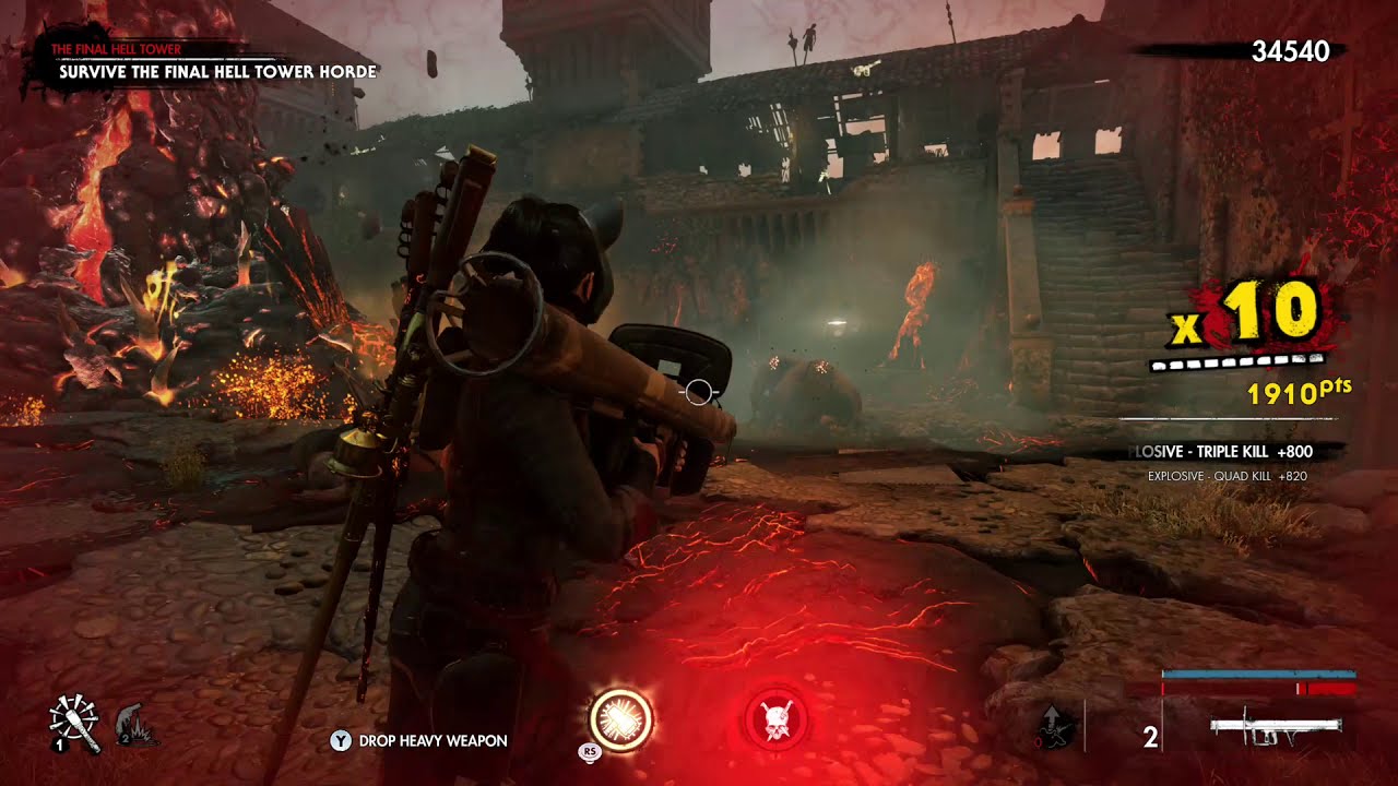 Rocket launcher Zombie Army 4: Dead War - YouTube