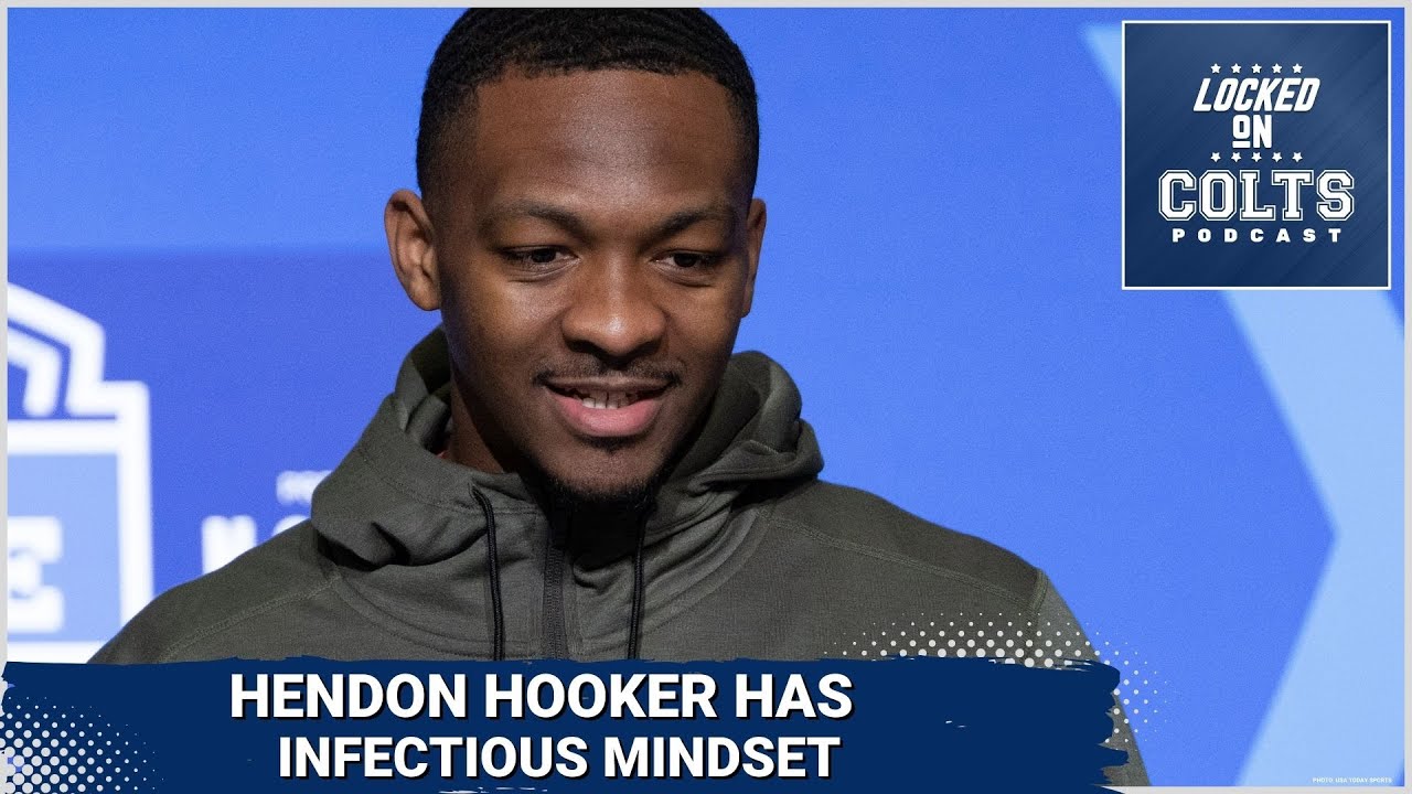 NFL Combine: Hendon Hooker Has a Legendary Colts Mentor - YouTube