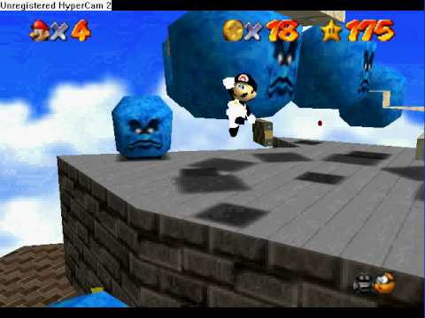 Super mario 64 The attack of thwomp mod - YouTube