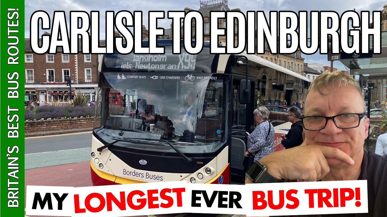 Almost 4 Hours on a Bus! My Epic Journey on Borders Buses X95 from ...