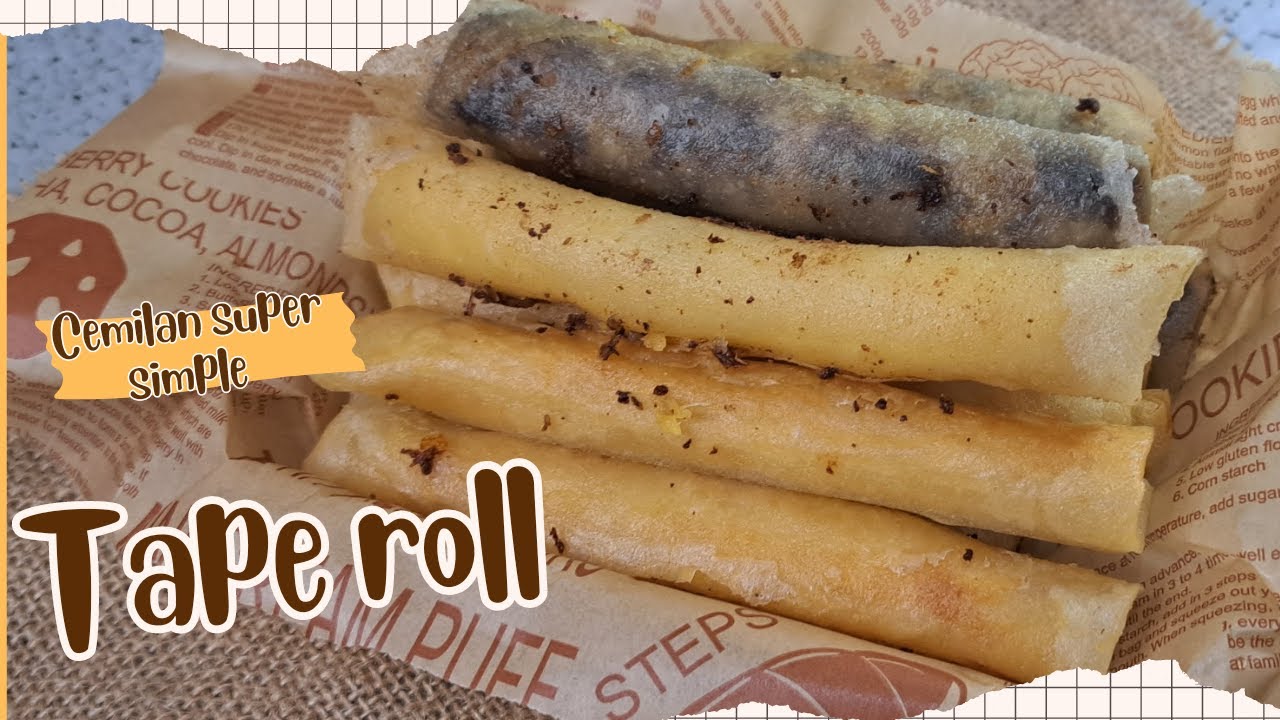 RESEP CEMILAN PRAKTIS DARI TAPE, BIKINNYA CEPET SUPER CRISPY DELICIOUS ...