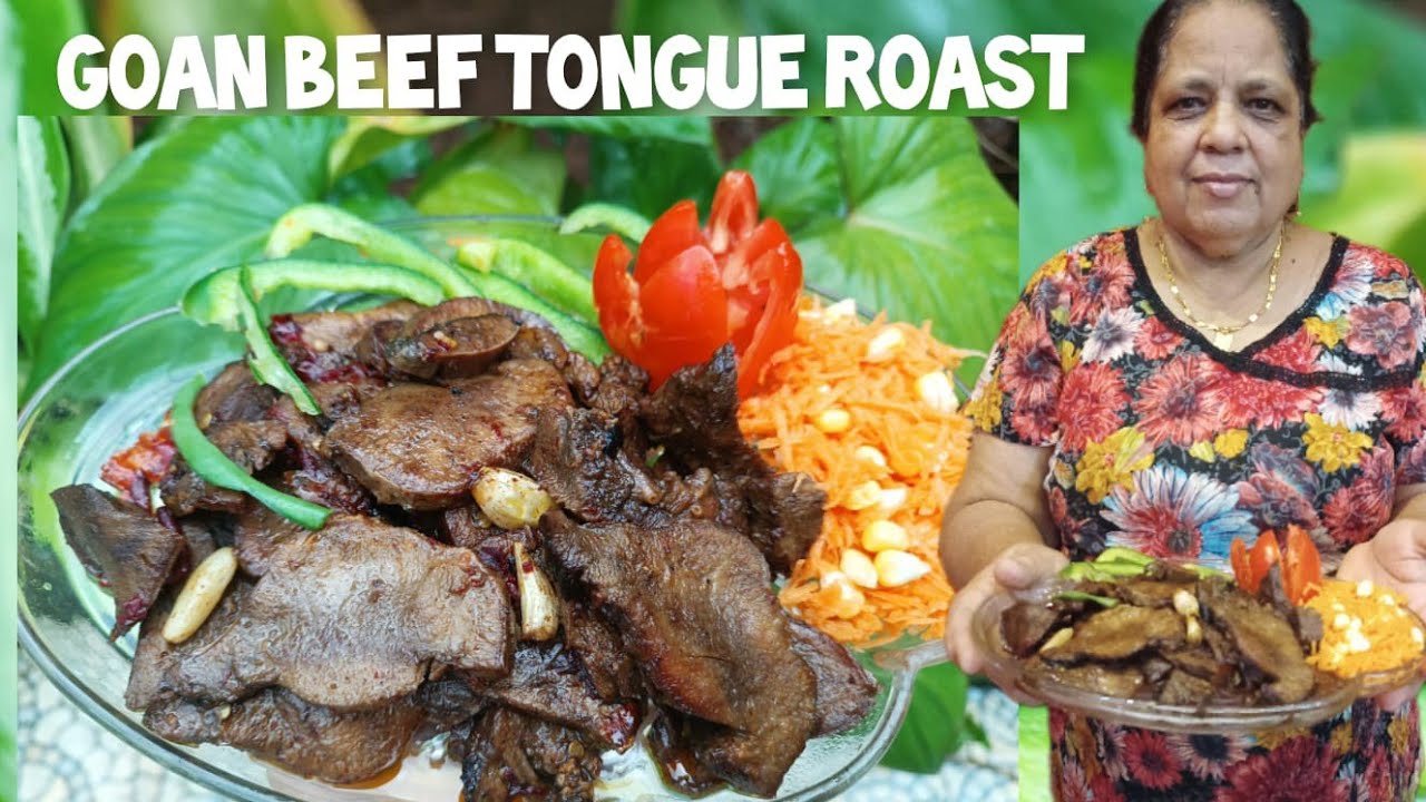 GOAN BEEF TONGUE ROAST / GOAN RECIPES - YouTube