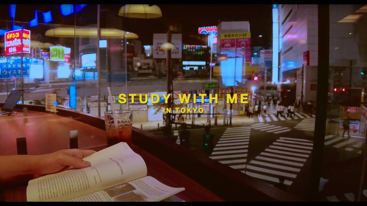 STUDY WITH ME w/ tokyo cafe vibes | lofi | pomodoro timer - Day 40 ...