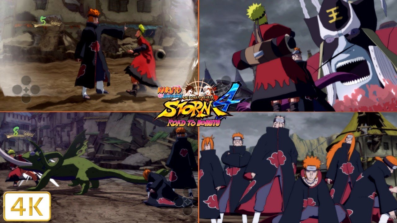 PAIN | MOVESET TODOS OS COMBOS, TILT & ULTIMATE JUTSUS - Naruto ...