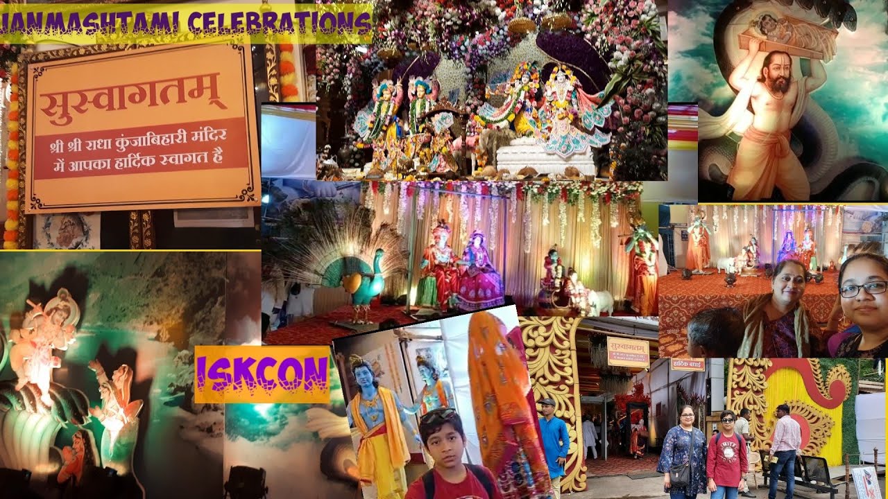 Janmashtami Celebration At Iskcon Pune Camp||Beautiful Jhanki At Iskcon ...
