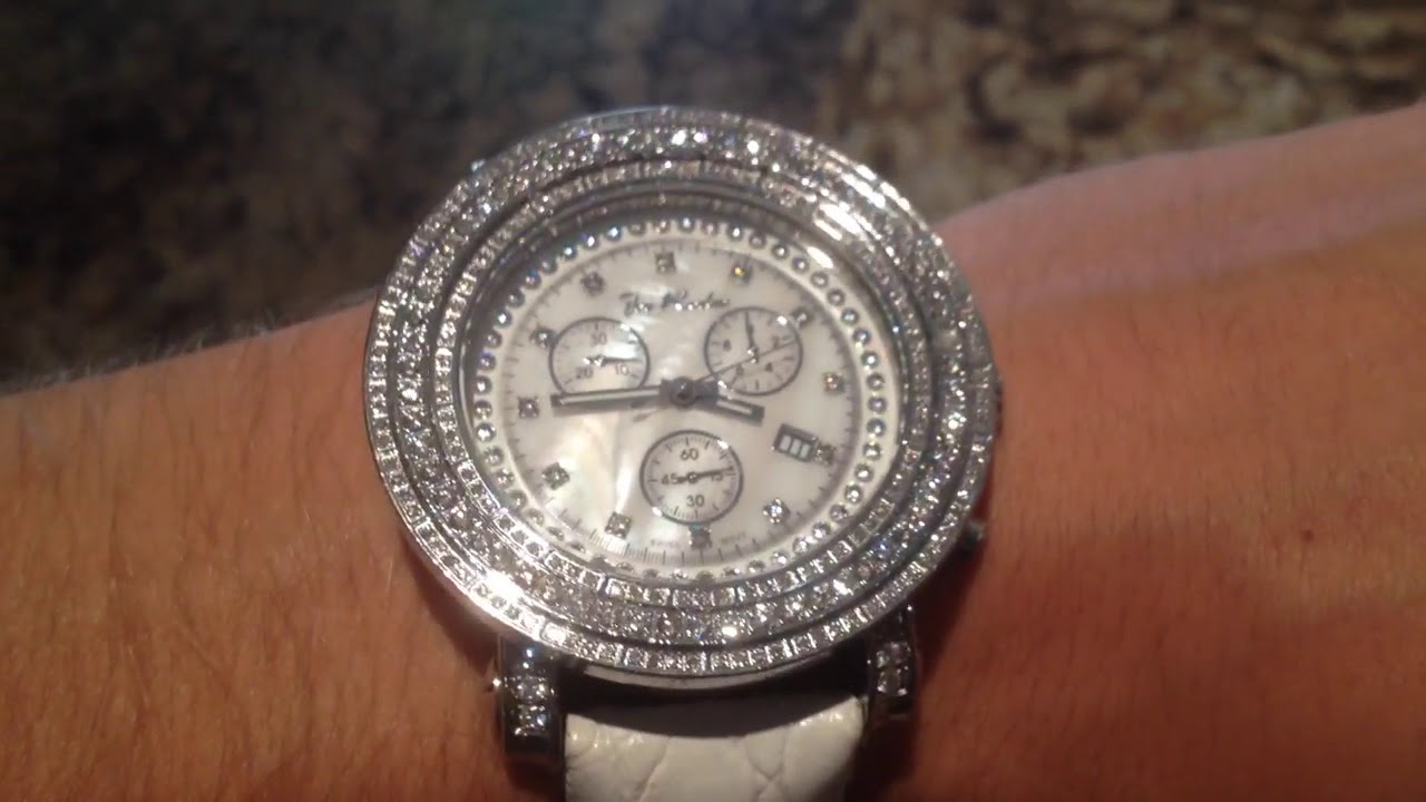 Joe Rodeo 4.30ct Diamond Watch - YouTube