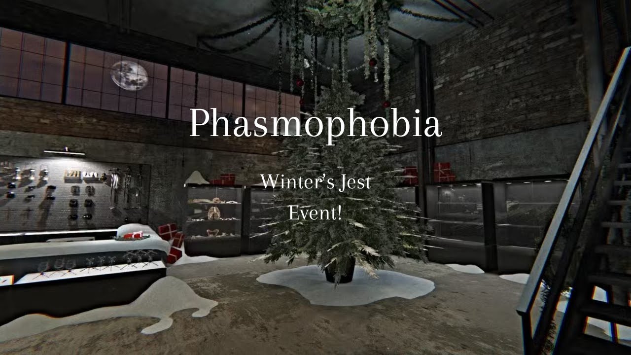 Phasmophobia Winter's Jest Event | Livestreamed on Twitch! - YouTube