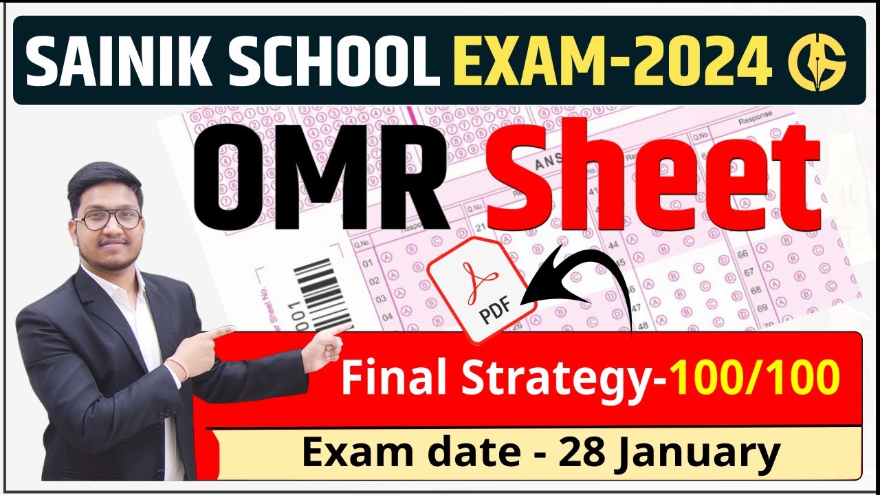 OMR Sheet कैसे भरें-How to fill OMR Sheet 🔥Complete Process Step-by ...