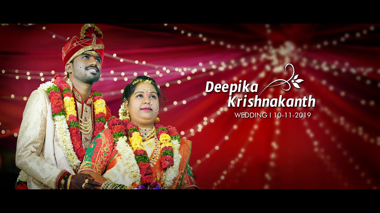 Beautiful Wedding Moments of Deepika & Krishnakanth - YouTube