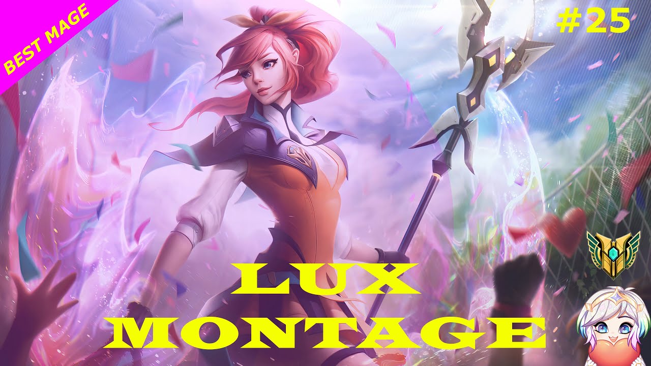 LUX montage #25-League of legends - YouTube
