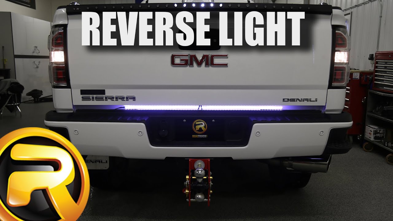 Access LED Back Up Light on a 2015 GMC Sierra 2500 - Fast Facts - YouTube
