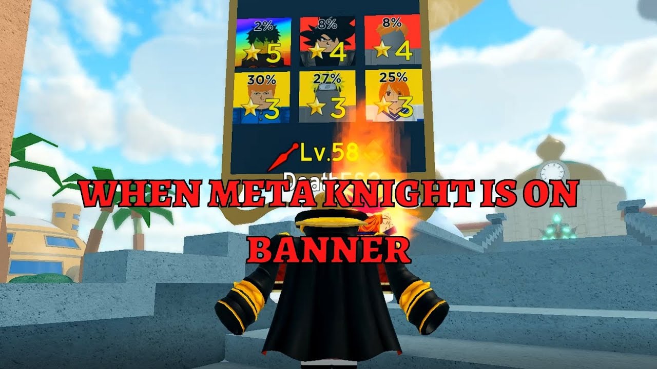 When meta knight is finally in the banner..... (All Star Tower Defense ...