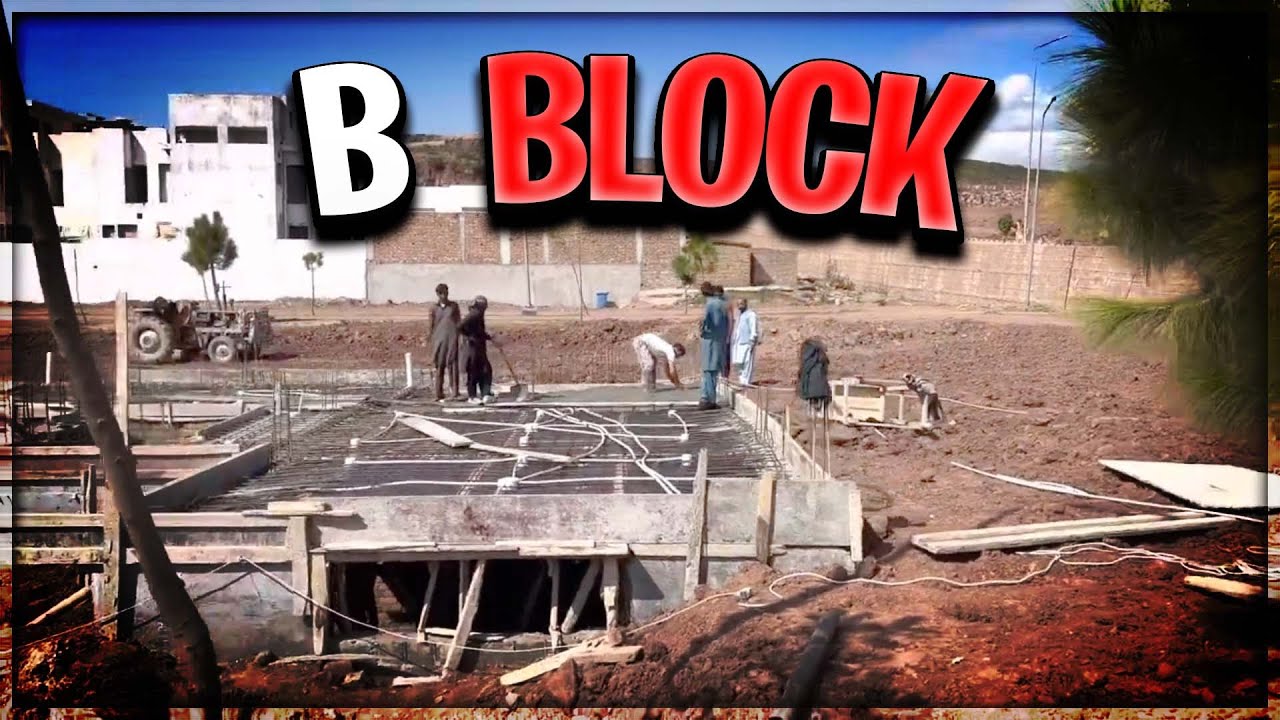 B BLOCK VILLA Construction Updates - Park View City Islamabad - YouTube