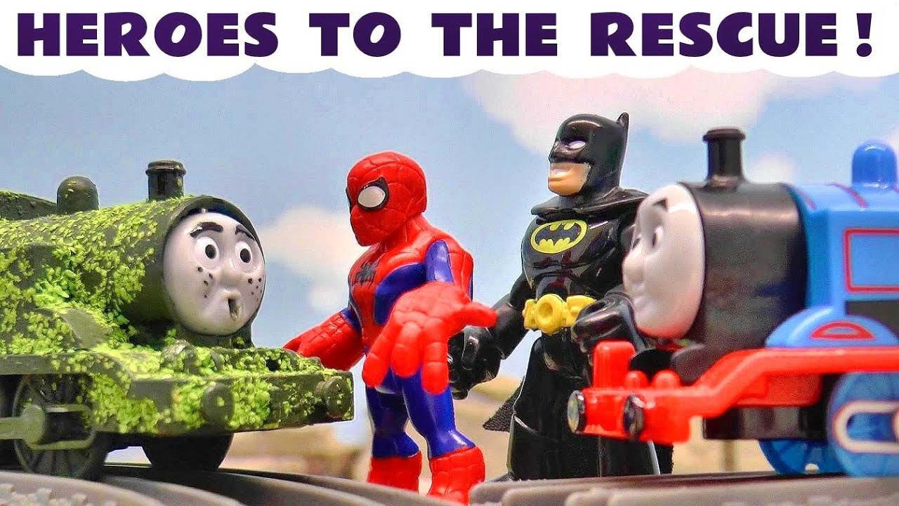 Thomas & Friends Heroes To The Rescue Story With Tom Moss - YouTube
