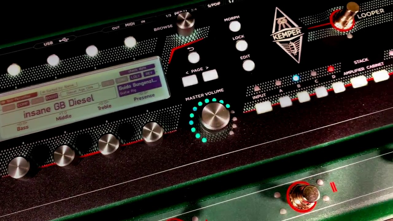Kemper Profiler Floorboard Effect - YouTube