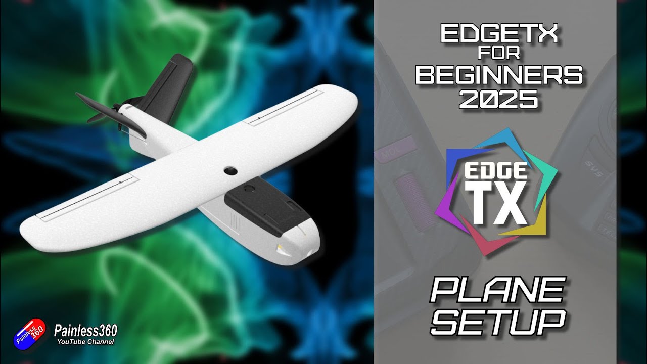 Basic plane setup, showing all the steps (with ELRS!) - YouTube