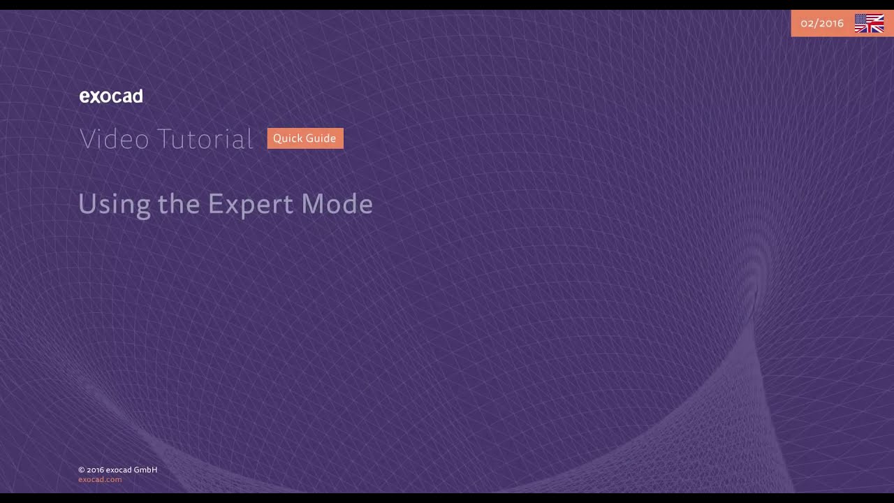 exocad Quick Guide The Expert Mode - YouTube