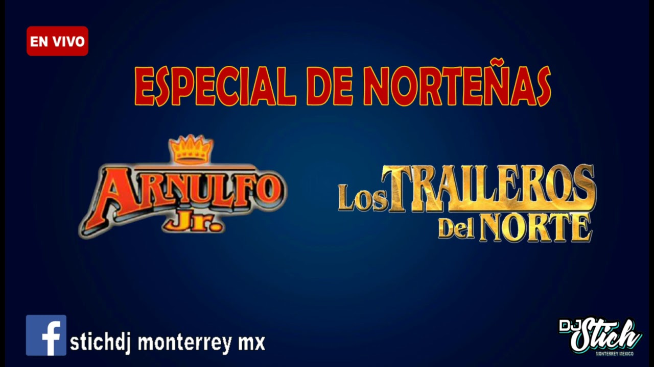 arnulfo jr en vivo. especial de traileros - YouTube