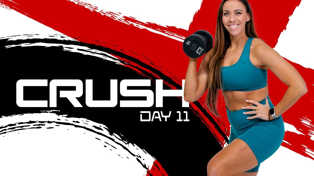 40 Minute Leg Superset Workout | CRUSH - Day 11 - YouTube