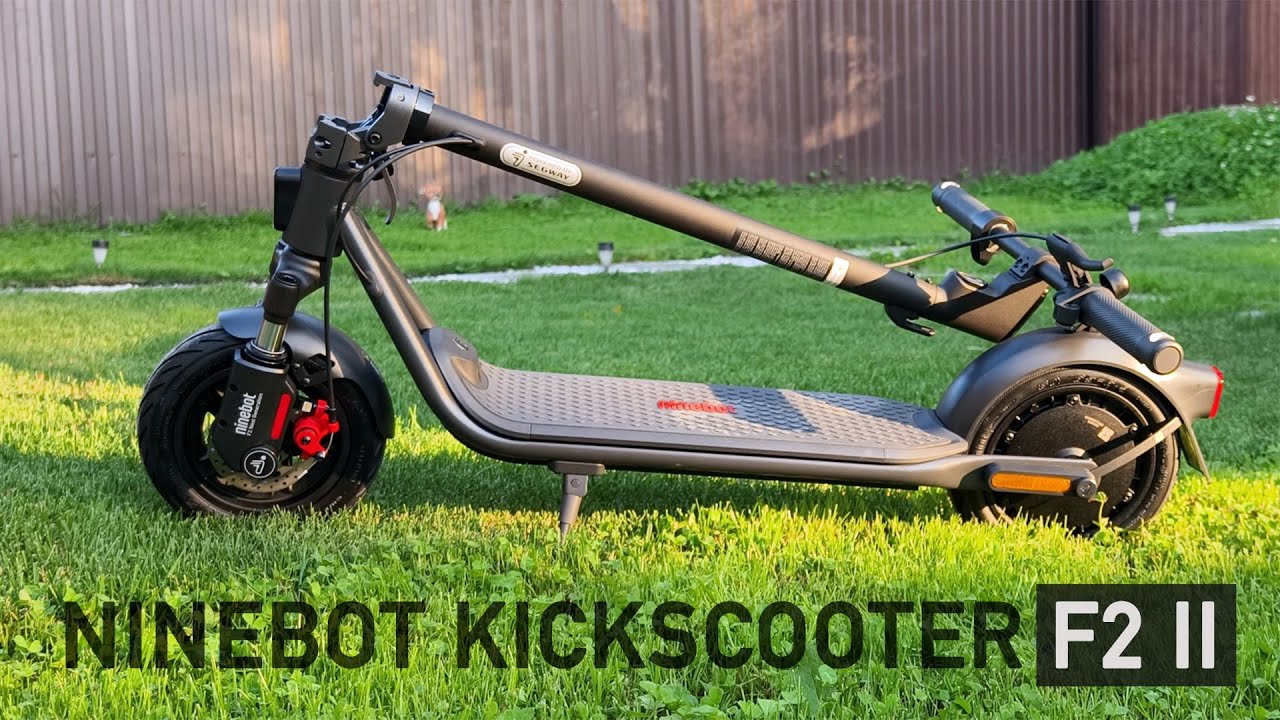 SEGWAY NINEBOT KICKSCOOTER F2 II - городской электросамокат за 36к с ...