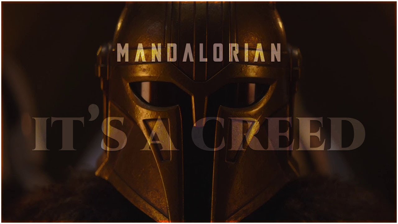 The Mandalorian | It's a creed - YouTube
