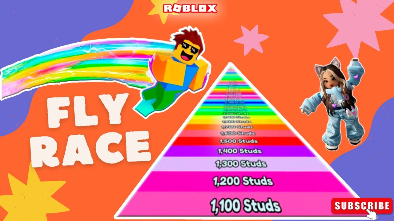 ROBLOX 🚀FLY RACE! … Let`s Go! - YouTube