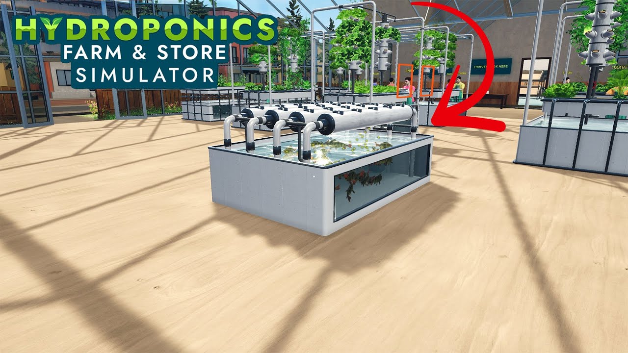 Hydroponics Farm & Shop Simulator: Unlocking & Building the BEST Grow ...