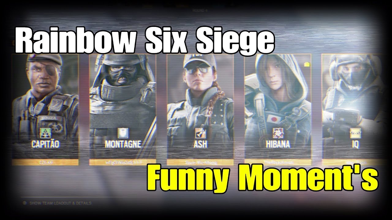 Rainbow Six Siege Funny Moment's! - Funny Ranked Kills, Funny Deaths ...