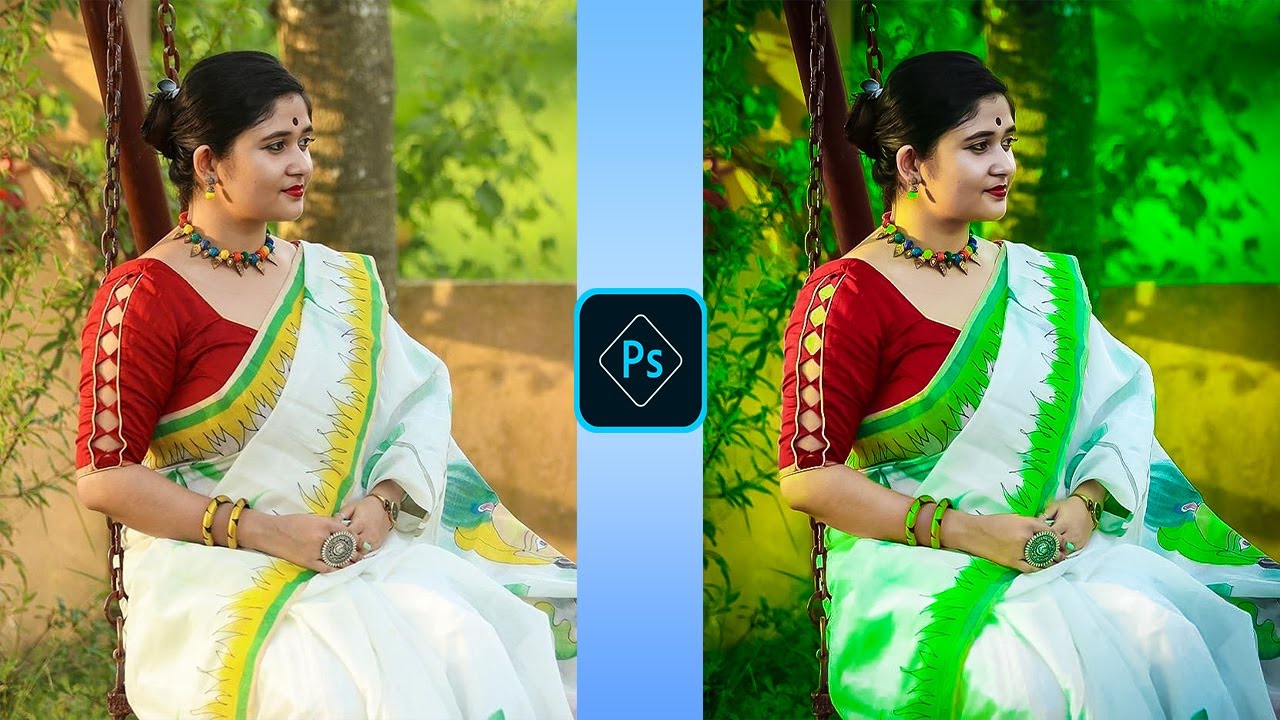HDR Camera Raw Trick Green Tone Photo Editing Tutorial | Photoshop cc ...