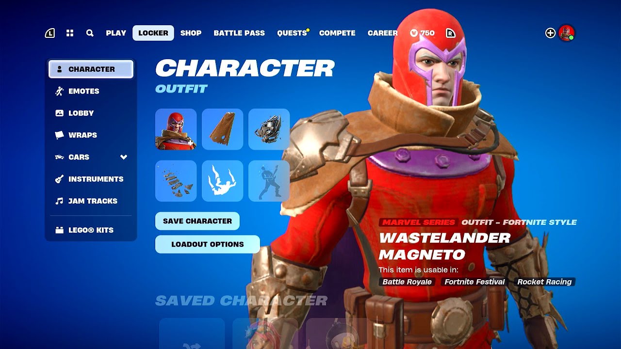 Fortnite bow down to the superior being Wastelander Magneto - YouTube