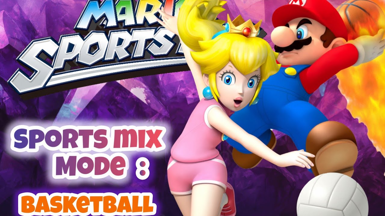 Mario Sports Mix (Wii, 2011) Sports Mix Mode: Flower Cup, round 1 ...