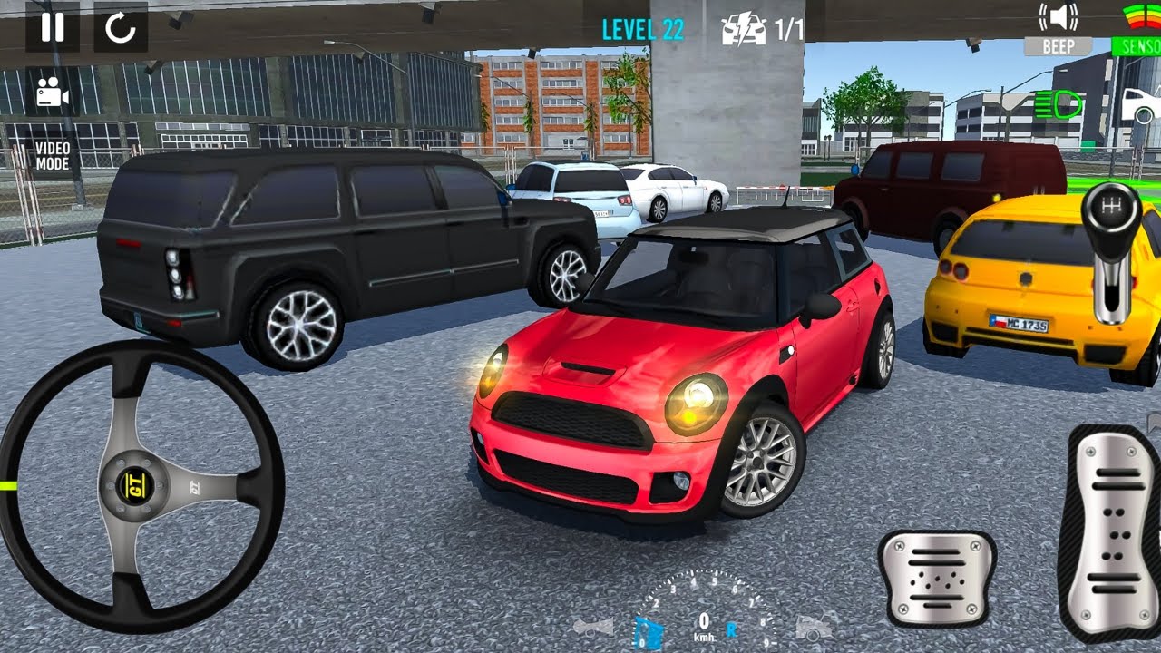 Car Simulator 3D: Mini Cooper Car City Parking Game -Car Game Android ...