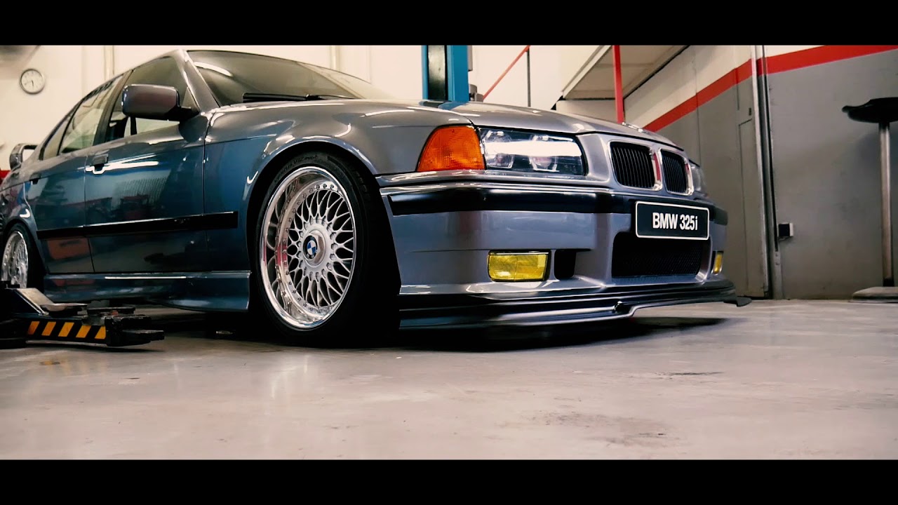 BMW E36 love 325i 320i M50 new carporn video BBS RC090 2018 - YouTube