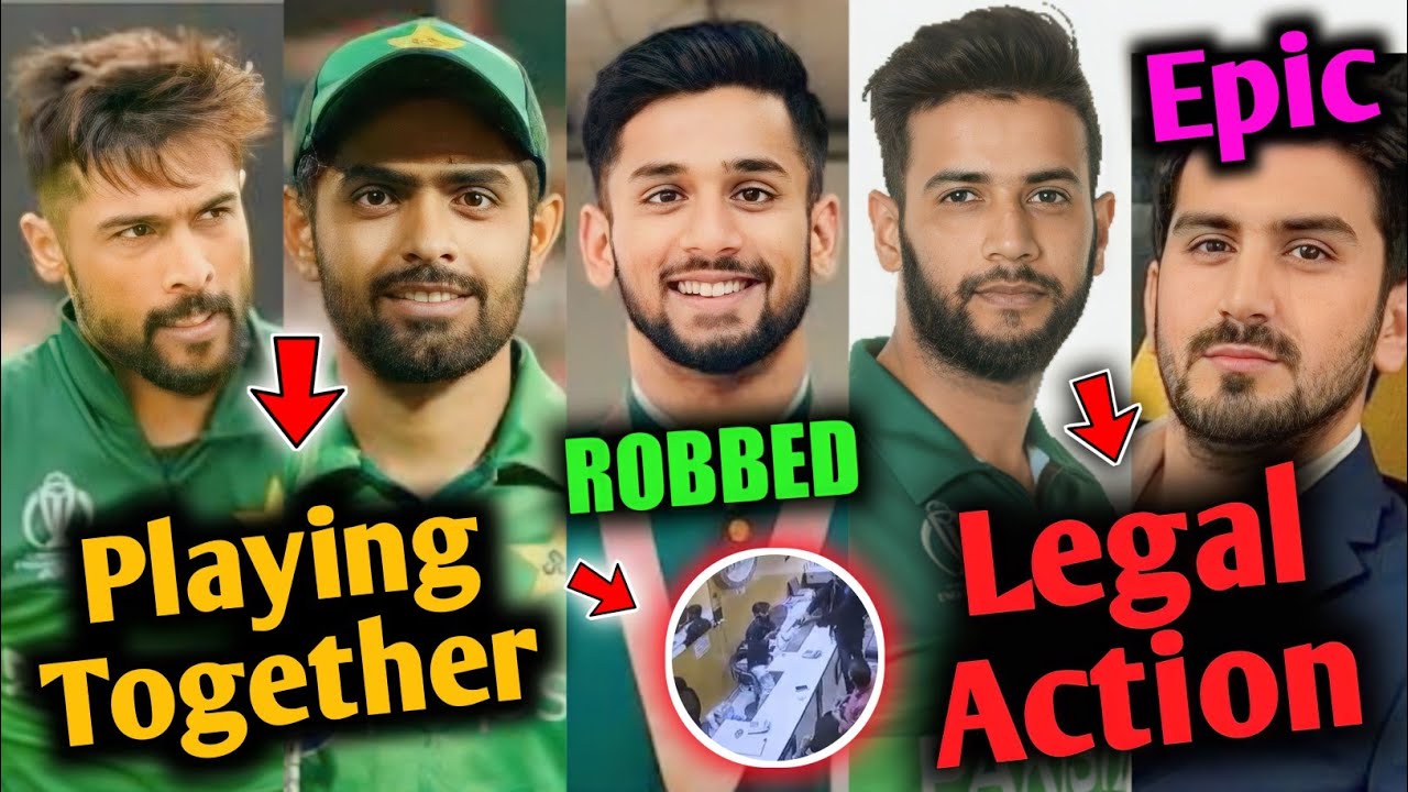 Babar Azam & M Amir Together 😱 | Talha Talib Robbed 🥺 | Imad Wasim ...