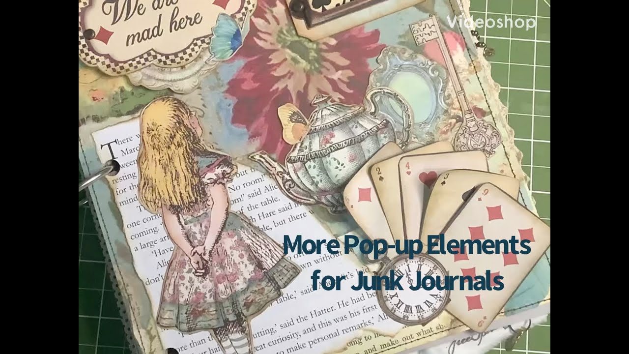 More Pop Up Elements for Your Junk Journals - YouTube