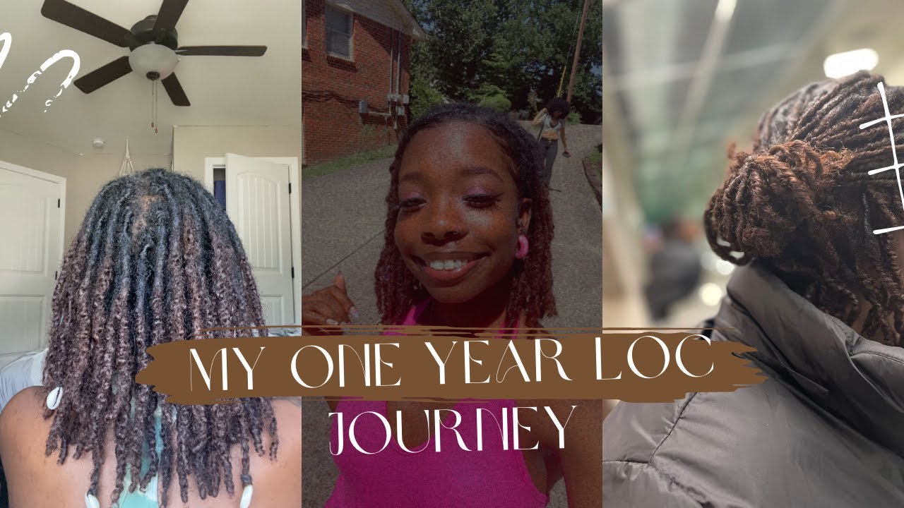 My 1 Year Loc Journey | 1 Year Locd Pictures & Videos - YouTube